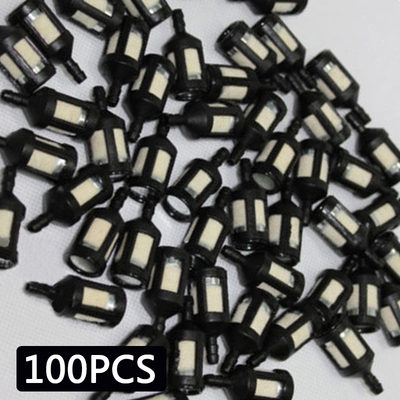 100pcs Universal Fuel Oil Filters For Stihl /Poulan /Hus Qva