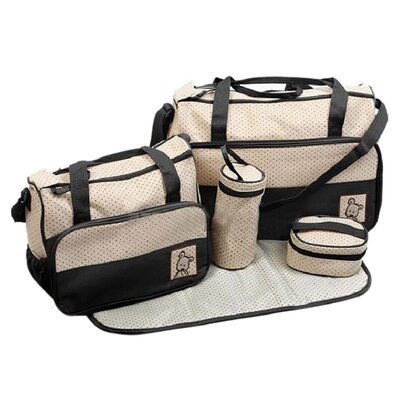 Set of 5pcs Diaper Bags Diaper Bags for Mom Bebe Walk or Tra