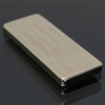 2pcs 50 x 20 x 4mm Square Block N50 NdFeB Strong Cuboid Magn