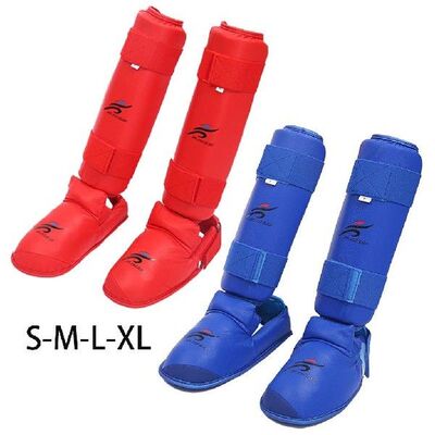MMA Shin Guards Leg Instep Protector Muay Thai Training