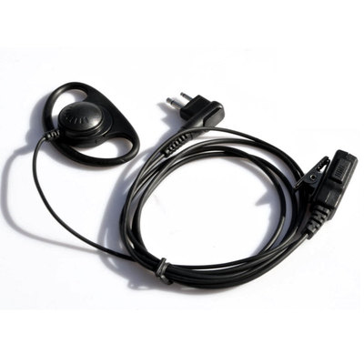 D Type Radio Earphone Earpiece Line for Hand Held Radio Equi