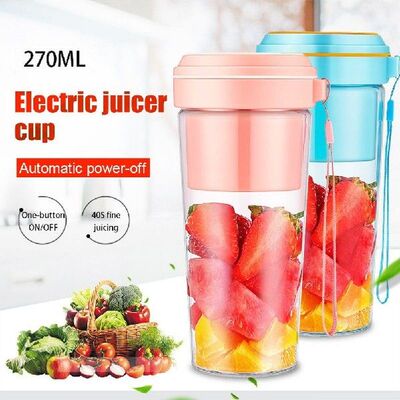 New Electric Juicer Mini Portable Blender Fruit Mixers