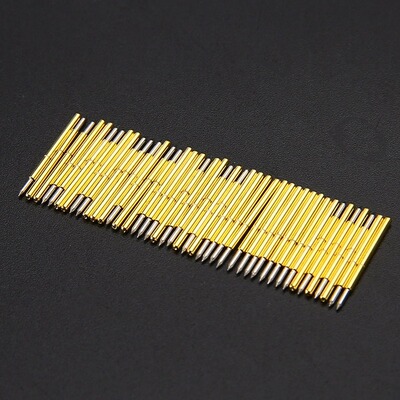 50pcs P75-B1 Dia 1.02mm 100g Cusp Spear Spring Loaded Test P