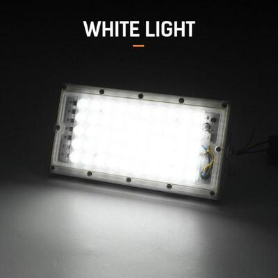 LED Floodlight Outdoor Spotlight 50W Wall Washer Lamp Reflec