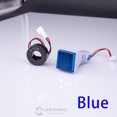 *New 3in1 22mm Digital  Voltmeter Ammeter Hz 60-500V 0-100A