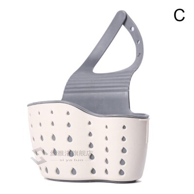 Kitchen Organizer Sponge Storage Hanging Basket Drainer Kitc