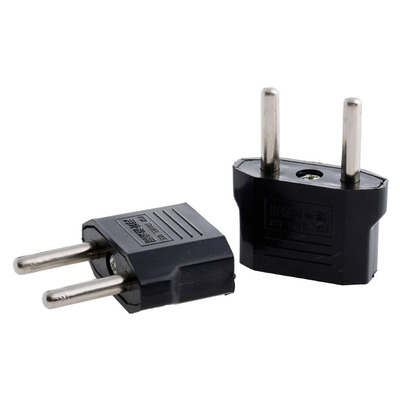 10PCS US USA to EU Europe AC Power Travel Plug Adapter Conve