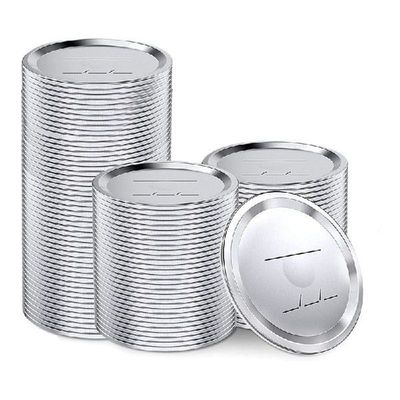 128-Count, Regular Mouth Canning Lids for Ball, Split-Type