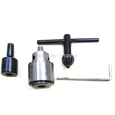 Mount 0.3mm-4mm JT0 Taper Chuck Key Keyed W/ 5mm Motor Shaft