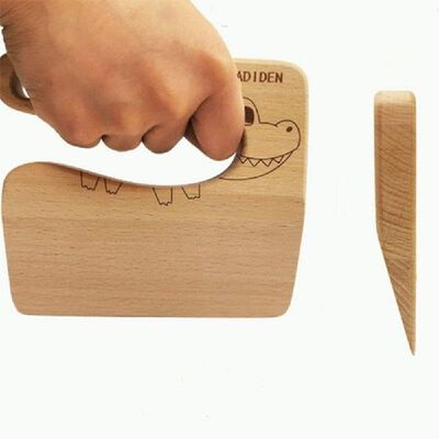 Wooden Kids Knife For Cooking And Safe Cutting Veggies