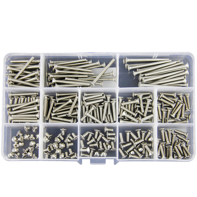 260pcs Hex Socket Screws Bolts Nut M3 Cap Head Screw Set Fas