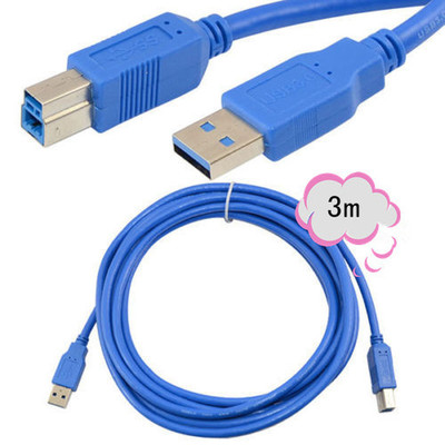 3M USB 3.0 Type A-B Male Printer Wire Cable 10FT Cord
