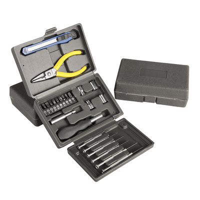 24pcs Household Tool Repair Kit Combination Toolbox Electron