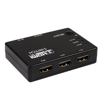 HDMI Switcher HDMI switch HDMI Selector 3 inputs and one out