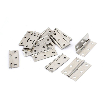 2-inch Cupboard Door Folding Butt Hinges 15 Pcs
