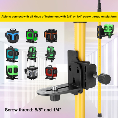 Telescopic Pole for Line Leveler Aluminum Alloy Adjustable L