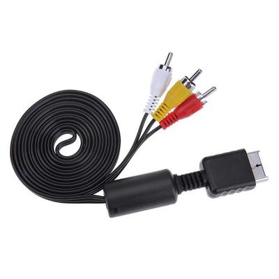 1.8M AV TV Audio 3 RCA Transfer Cable Cord Game Console Conv