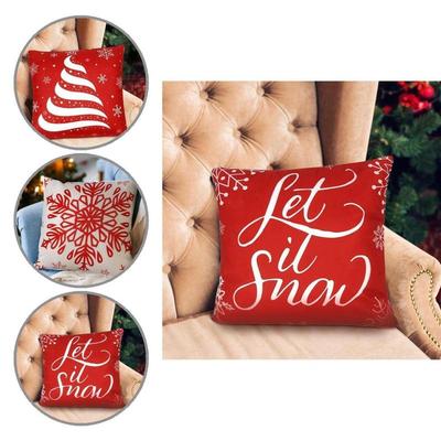 Shrink Resistant 4Pcs Beautiful Anti-deformed Cushion Cover