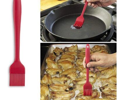 Heat-resistant Kitchen Utensils Silicone Spatula Set With