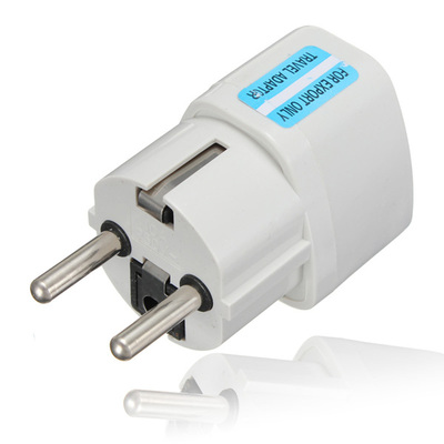 AU US UK to EU Europe Plug AC 250V Power Travel Adapter Plug