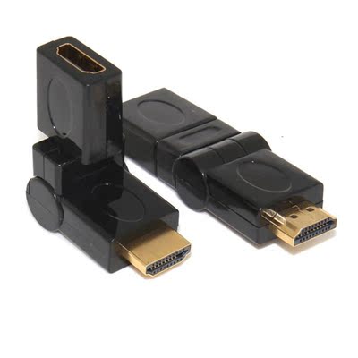 D3 HDMI 1.4 Angled Type HDMI Male to Female 90 180 360 Degre