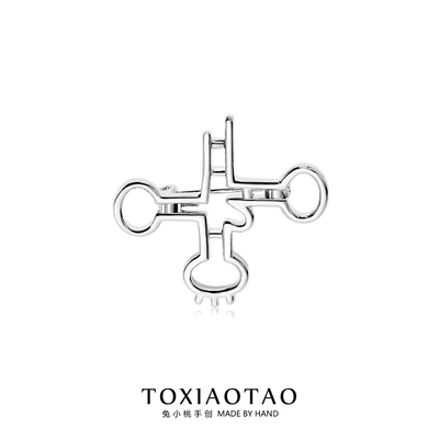 理科生徽章胸针RNA别针防走光