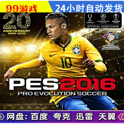 PC实况足球2016pes2016中文 41座球场 5大联赛 欧冠 中超 德甲