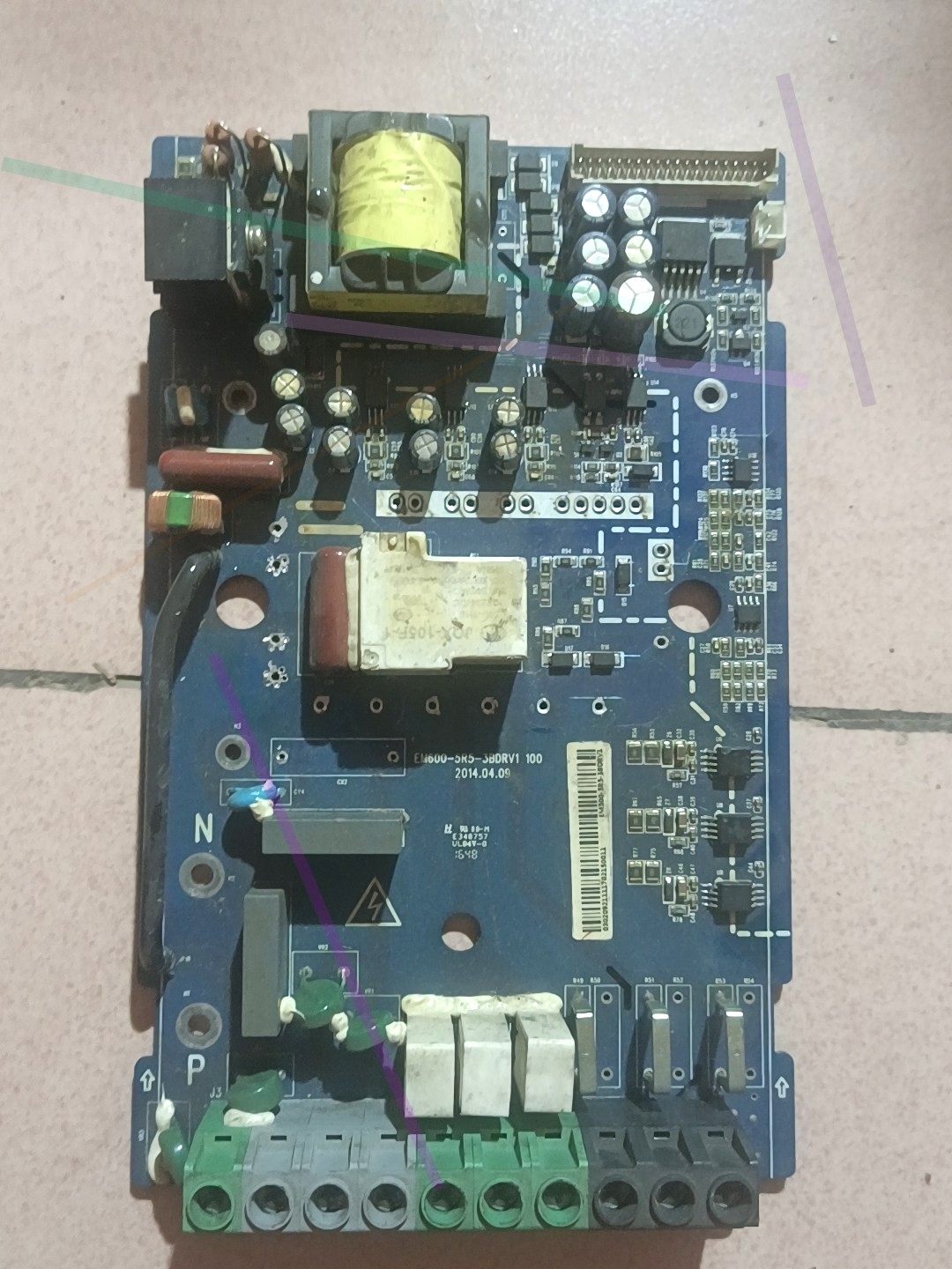 正弦变频器EM600-5R5驱动板_虎窝淘