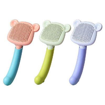 Pet Brush Self Cleaning Slicker Comb Dog and Cat Brush for