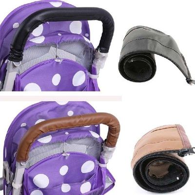 New Baby Pram Stroller Armrest Cover Case PU Leather