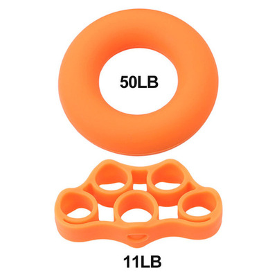 2pcs/set  Stretcher Silicone Hand Grip Strengthener  Resista