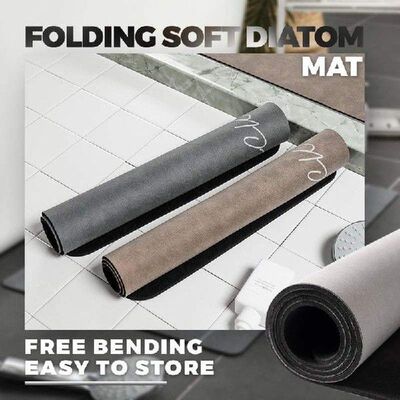 Diatom Mud Quick Drying Bath Mat Super Absorbent Floor Mat