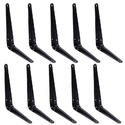 10pcs Triangle Brackets Wall Mounted Shelves Fixator Simple