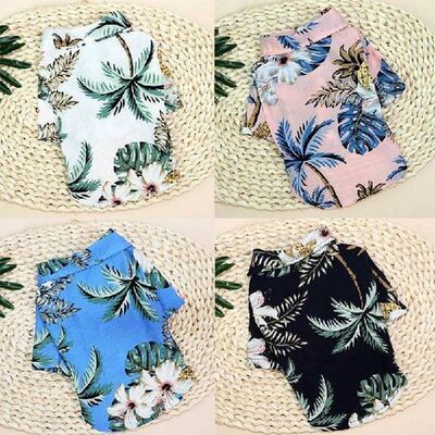 Dog Shirts Clothes Summer Beach Clothes Vest Pet Clothing