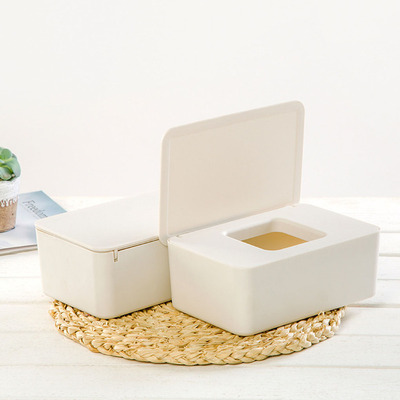 2 Pieces Baby Tissue Dispenser Box Dry Tissue Paper Case