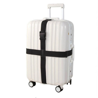 Adjustable Suitcase Cross Straps Trolley Luggage nylon Packi