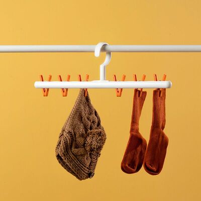 Multi-function Laundry Drying Rack Clothes Hanger with 6
