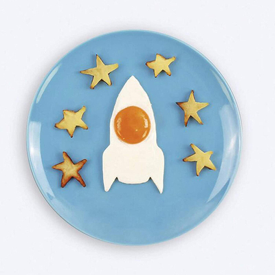 1pcs Fried Egg Pancake Shaper Omelette Mold Creative Rocket