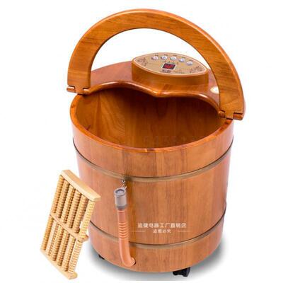 Oak Bubble Foot Barrel Barrel Foot Bath Barrel Washing