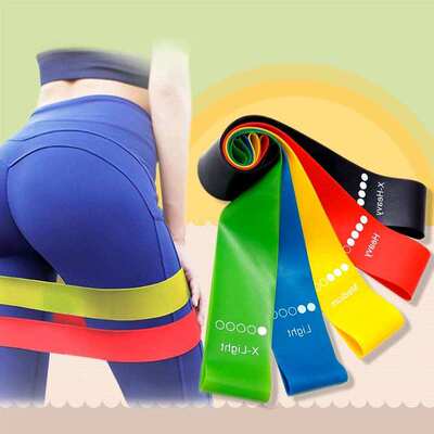 Bandas de resistencia para Fitness, gomas el&aacutes