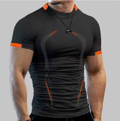 Compression Shirt Men's t shirt Men Hip Hop Gyms t-s