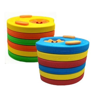 Swimming Pool Floats 6pcs/Set Foam Swim Discs Arm Bands
