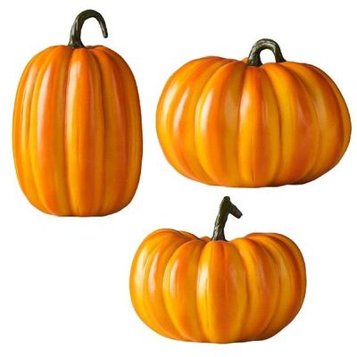 Artificial Resin Pumpkin Centerpiece Crafts for Fall Living