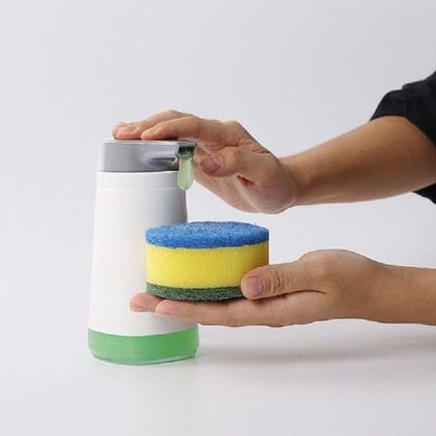 Manual Press Shampoo Soap Dispenser Bathroom Shower Liquid