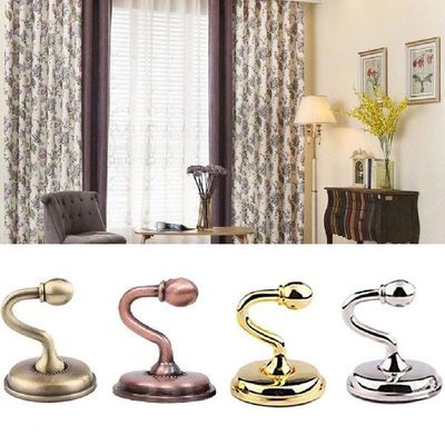 2PC Metal Curtain Holdback Home Decor Curtain Wall Tie Back