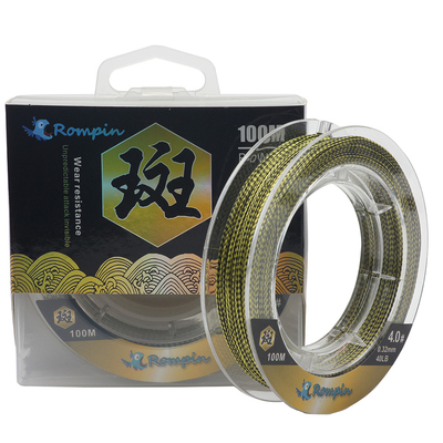 Rompin 100M 4Strand PE Braided Carp Fishing Rigs Fishing Hoo