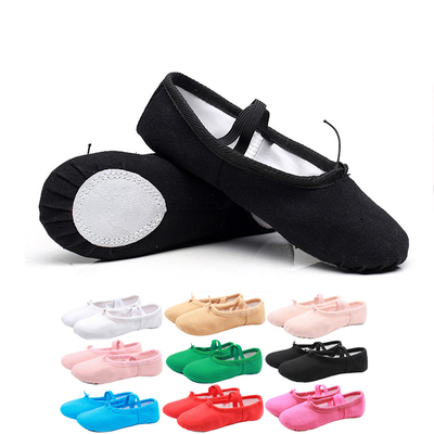 Women Ladies Dance Ballet Shoes Womens Gym Sport Yoga Fitnes