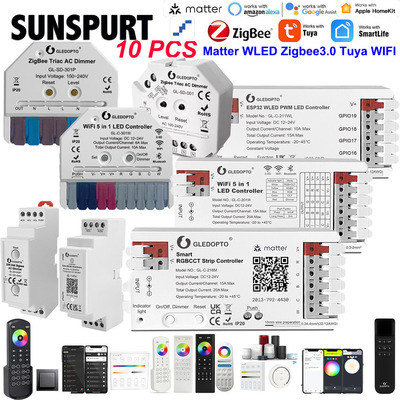 Matter协议WLED涂鸦WIFI通断 RGBCW灯带控制器兼容亚马逊谷歌苹果