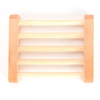 New Trendy Wooden Soap Dishes Trapezoid Soap Dish Bath Holde