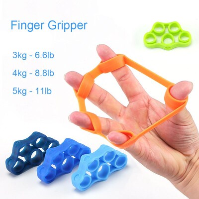 Hand Gripper Silicone Finger Expander Exercise Hand Grip Wri